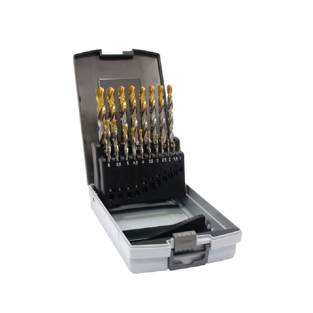 Guhring Jobber Drill Set, 1mm to 13mm x 0.50mm, Standard Length, Metric ...